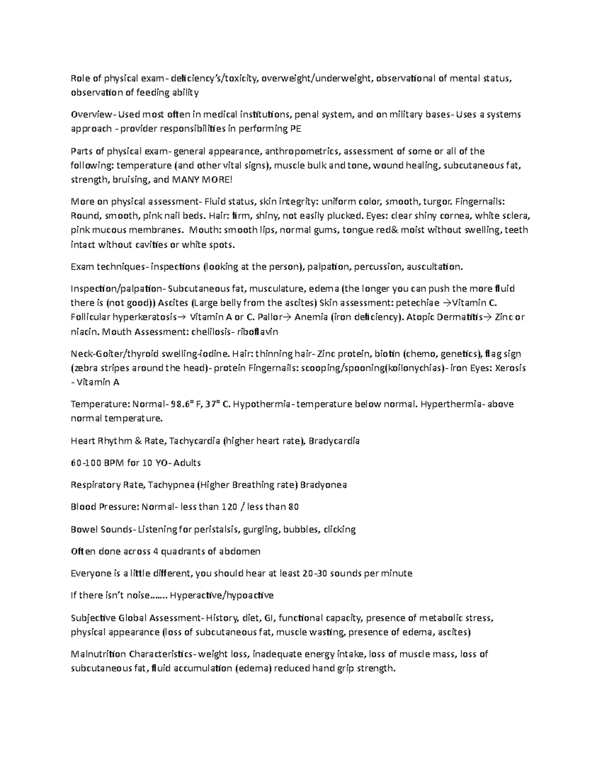 Notes 4 3 Role Of Physical Observational Of Mental Status notes-4-3-role-of-physical-observational-of-mental-status