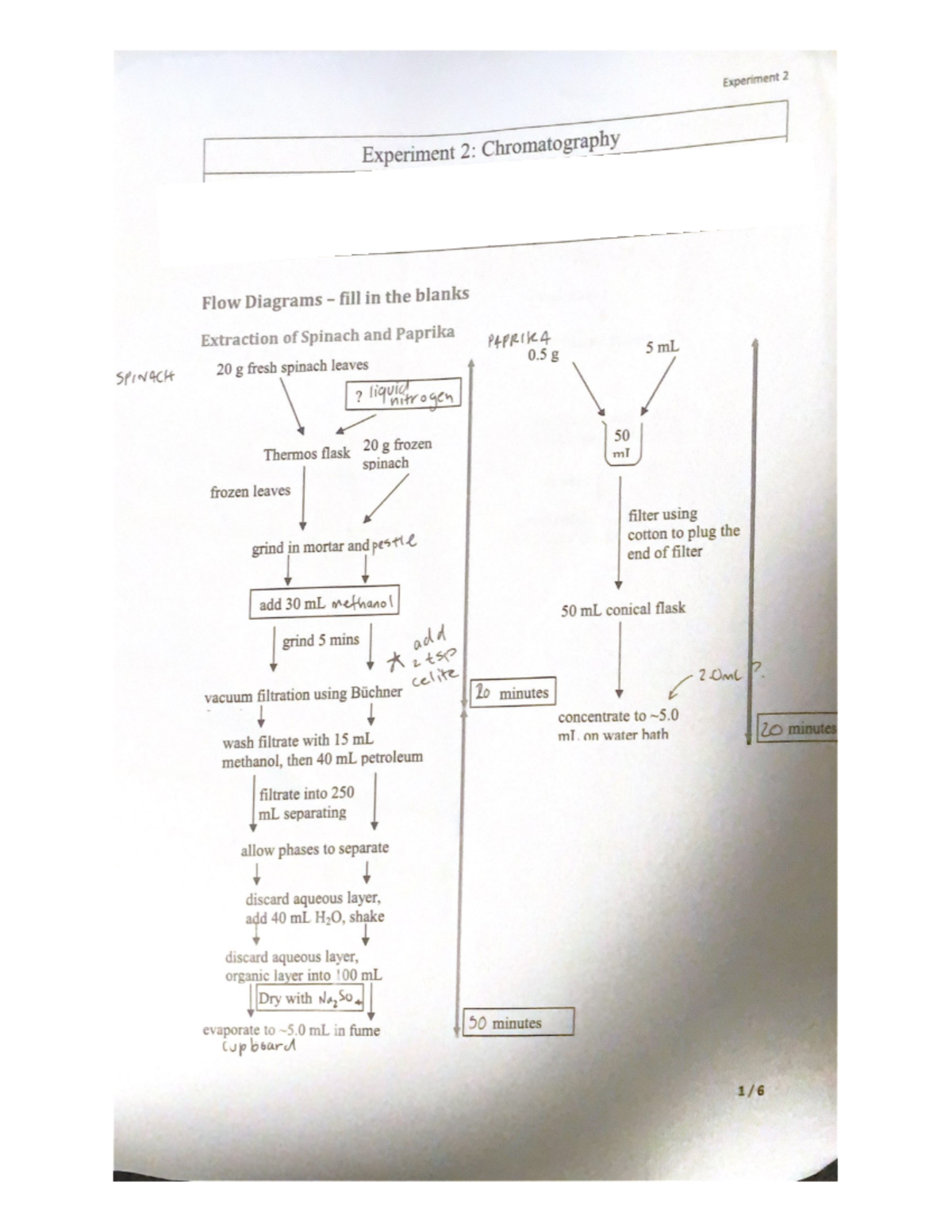 Lab 2 - Lab 2 - Experiment 2 4 / 7 **Results ** Attach a photo of your ...