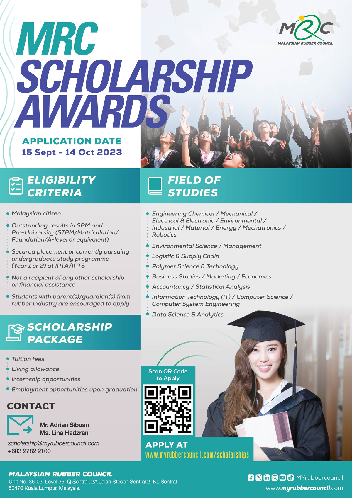 MRC Scholarship Awards 2023 Undergraduates - Machine Engineering - Studocu