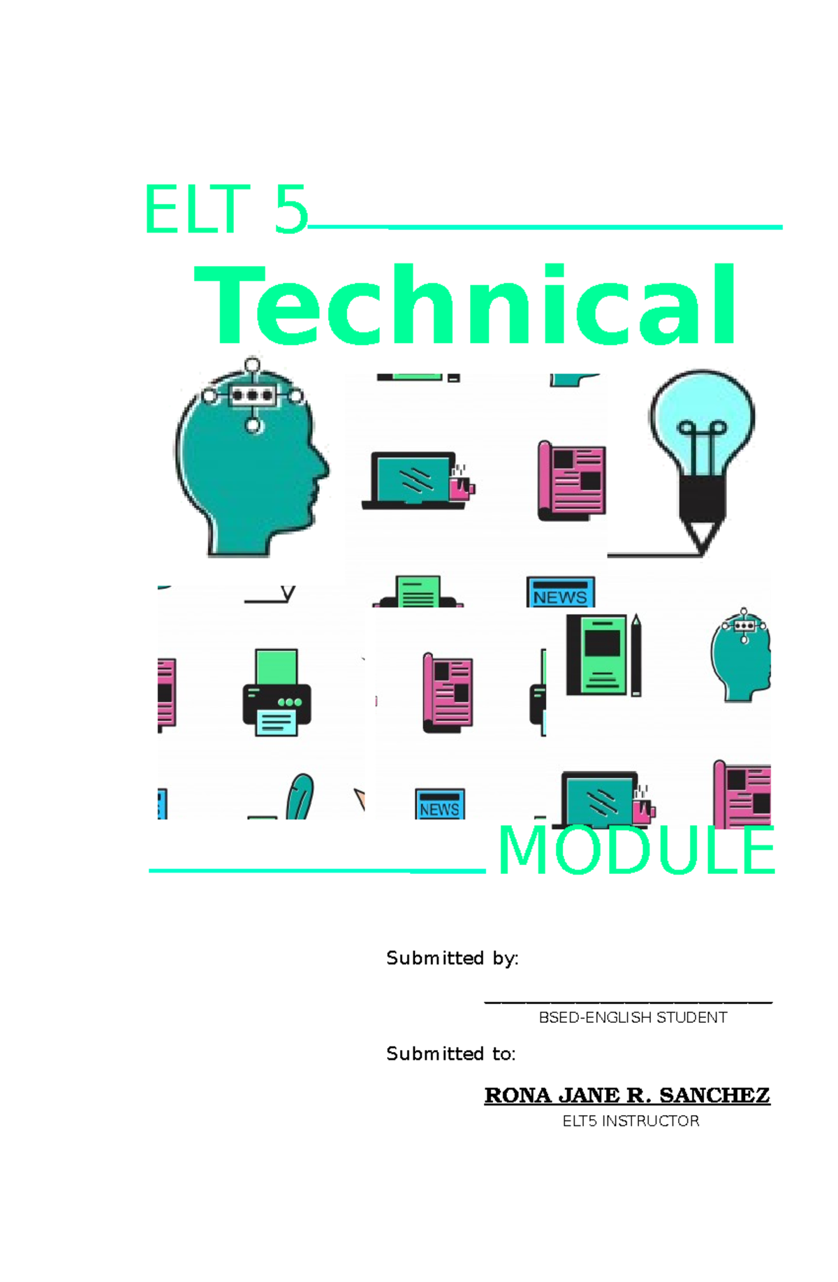 Technical Writing Final Module - ELT 5 Technical Writing MODULE ...