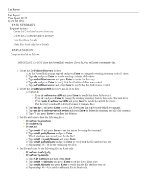 TestOut LabSim 9.2.8 Configure NTFS Permissions - 9.2 Configure NTFS ...