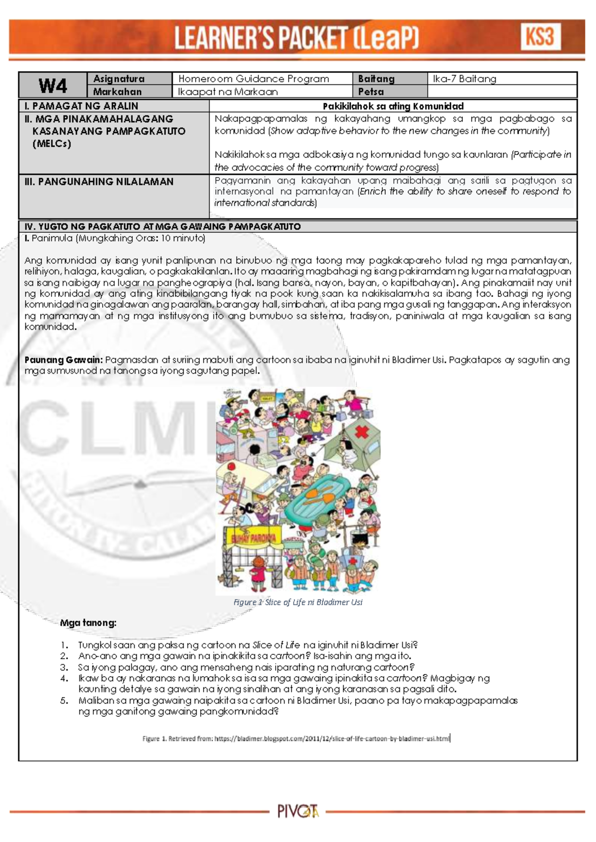 Q4 HGP 7 Week4 - Girl Scout ay maging matapat sa kanilang mga simulain na kinakatawan ang mga ...