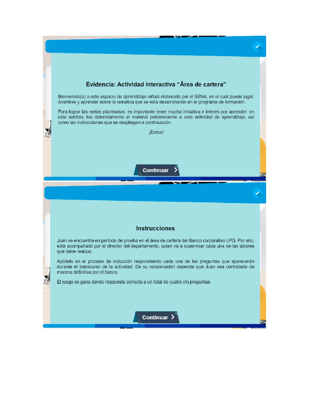1. Actividad I - AREA DE Cartera Y Credito - Matematicas y otras - C V ...