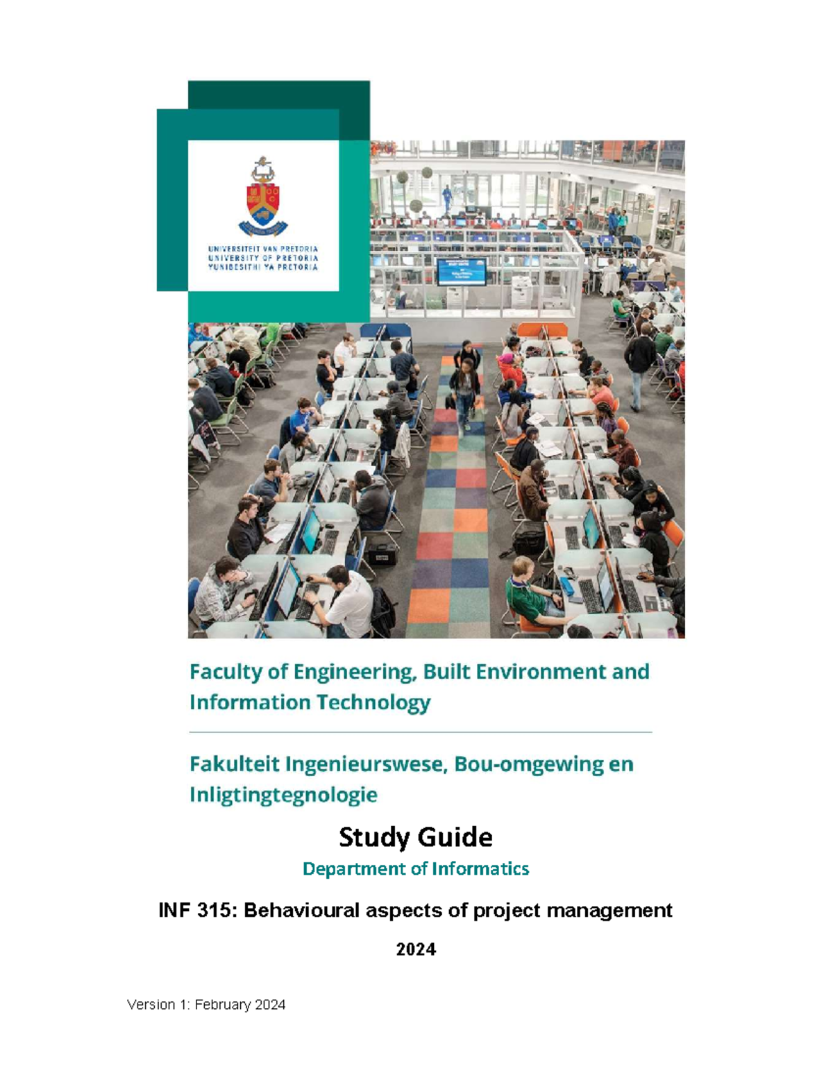 INF 315 2024 Study Guide - The image part w ith relationship ID rId2 w ...