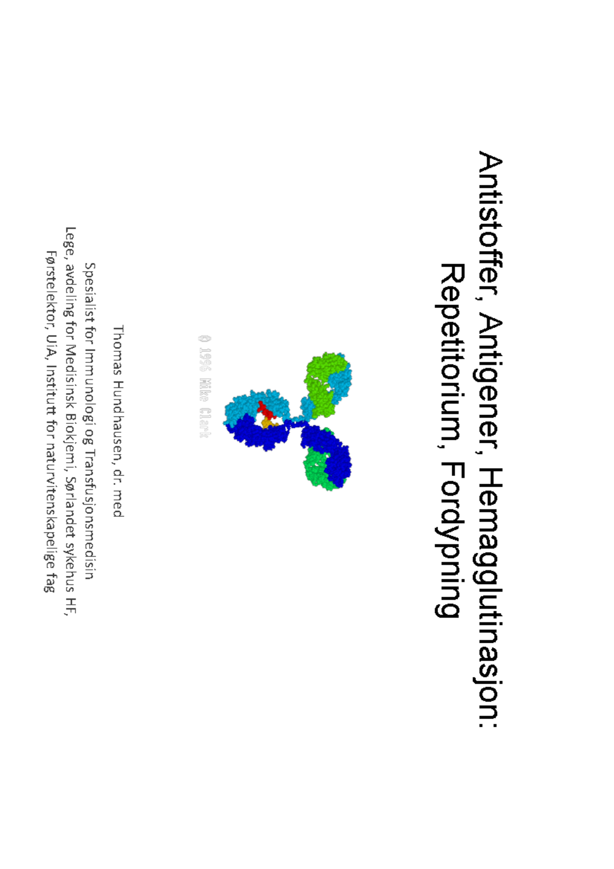 1-Antistoffer og antigener Ui A ML-316 - Antistoffer, Antigener ...