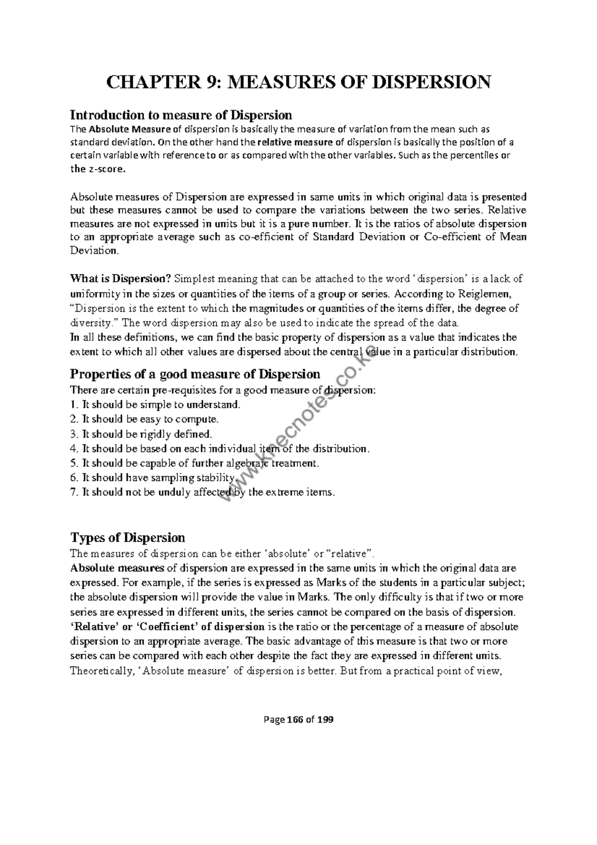 9 Measures-OF- Dispersion - CHAPTER 9: MEASURES OF DISPERSION ...