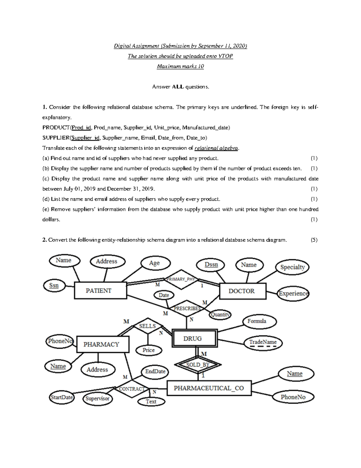 VL2020210105054Database management systems practicals Solutions DA - Database management systems ...