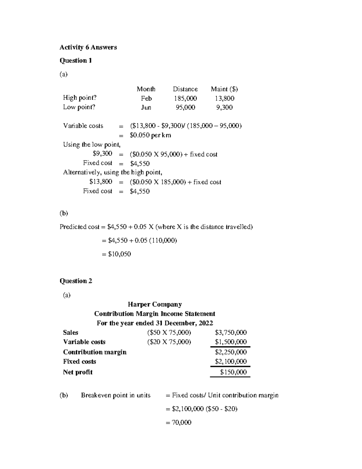 ACC202 Class Activity Answer Cheat Sheet UNIT 6 SUSS - Activity 6 ...