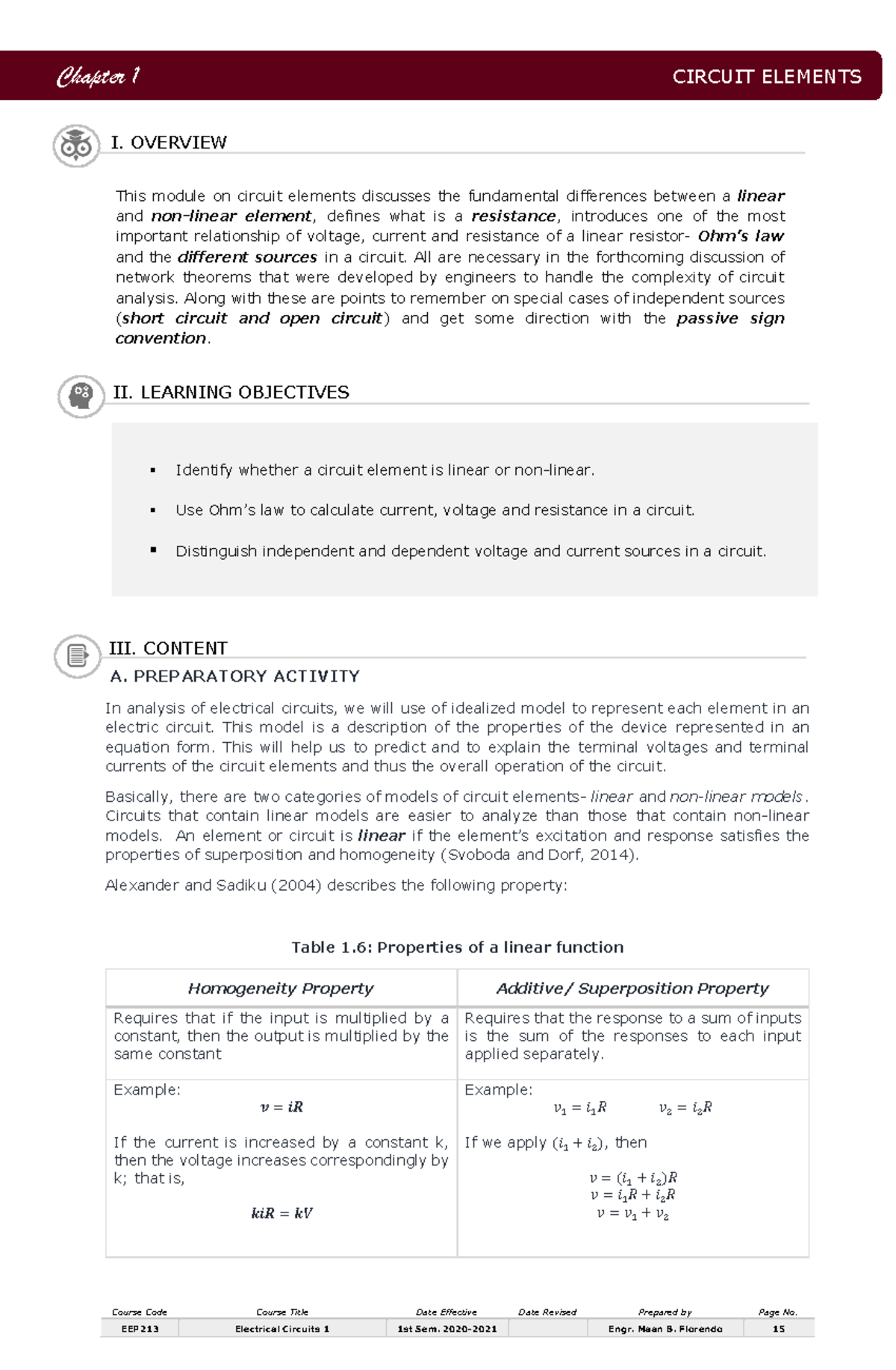 Scribd - electrical circuits dc - Course Code Course Title Date ...