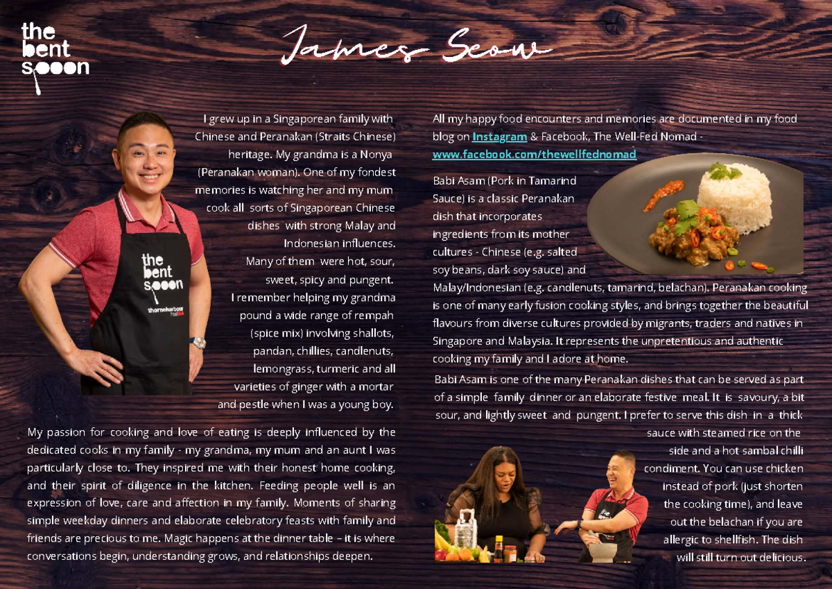 Babi Asam by James Seow reduced - I grew up in a Singaporean family ...