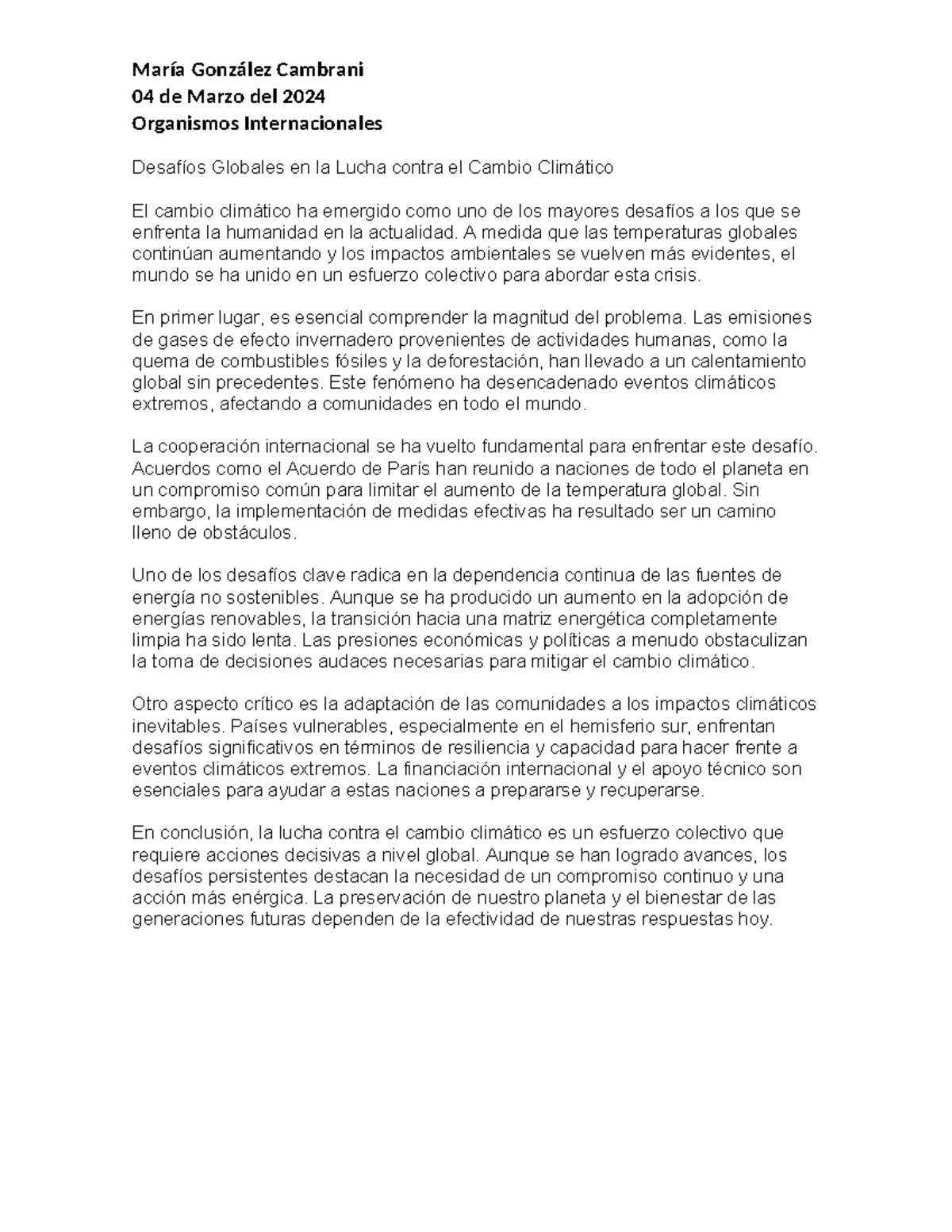 Org int - trata - María González Cambrani 04 de Marzo del 2024 ...