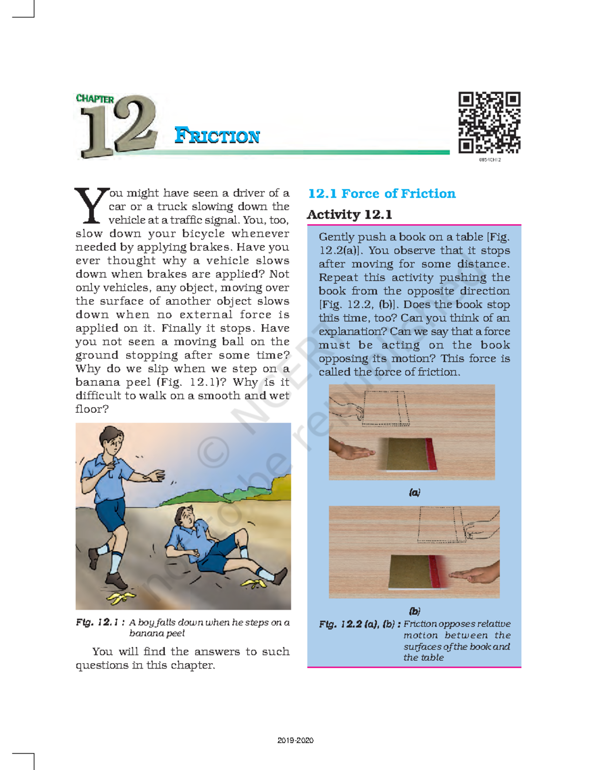 CBSE Class 8 Ncert Science Book Friction chapter 12 - FFRICTIONRICTION ...
