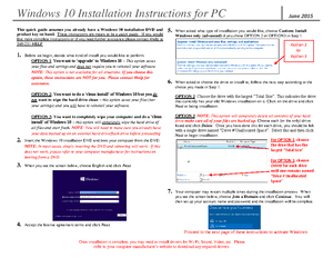 Windows-reinstallation-guide - Windows 10 Re-install Guide | Ockel Products This guide is meant ...