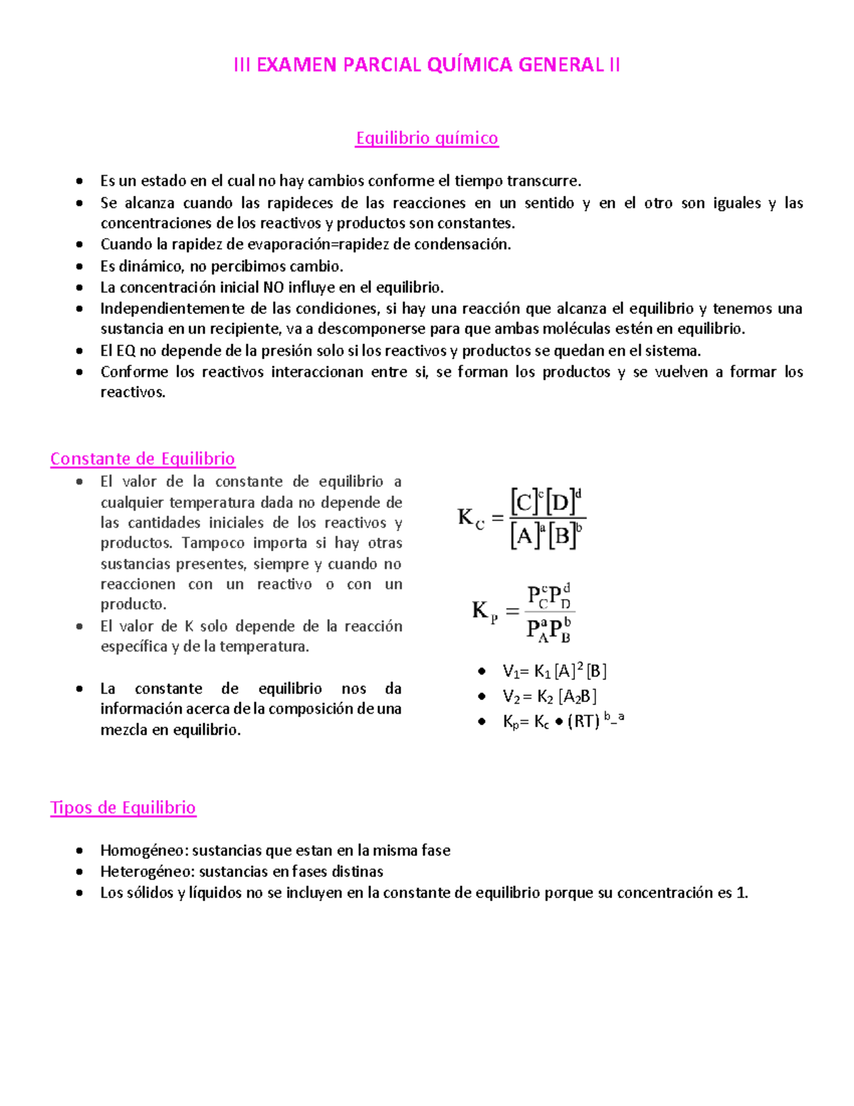 III Examen Parcial Química General II - Warning: TT: undefined function: 32 Warning: TT ...