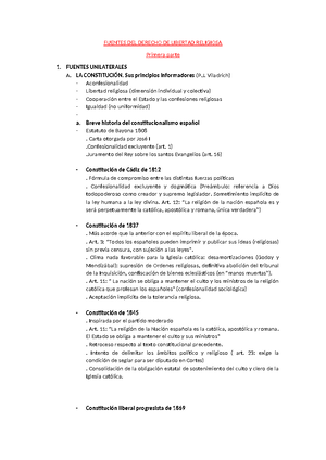 Tema 3. Breve Historia DE LAS Relaciones Entre EL Poder Político Y EL ...