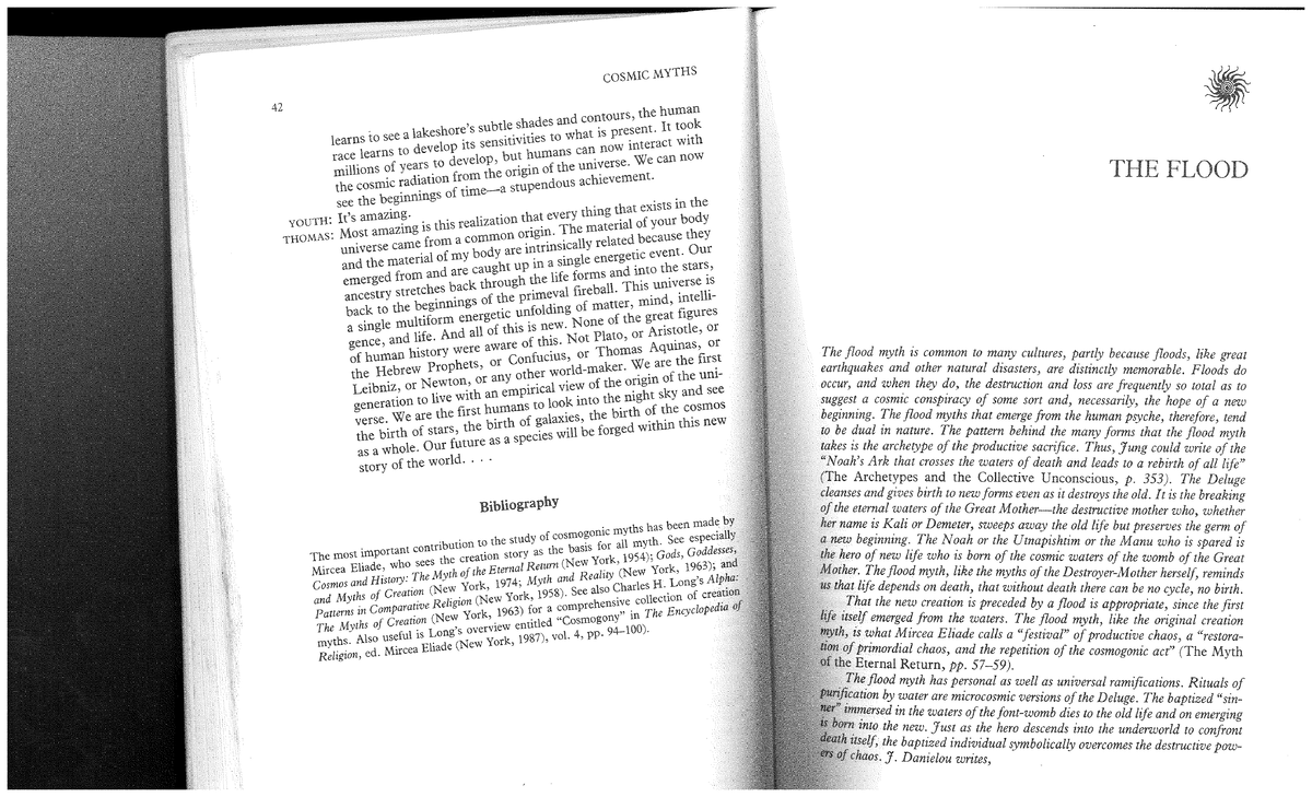 Flood Myths - study notes - ARTS 209 - Studocu