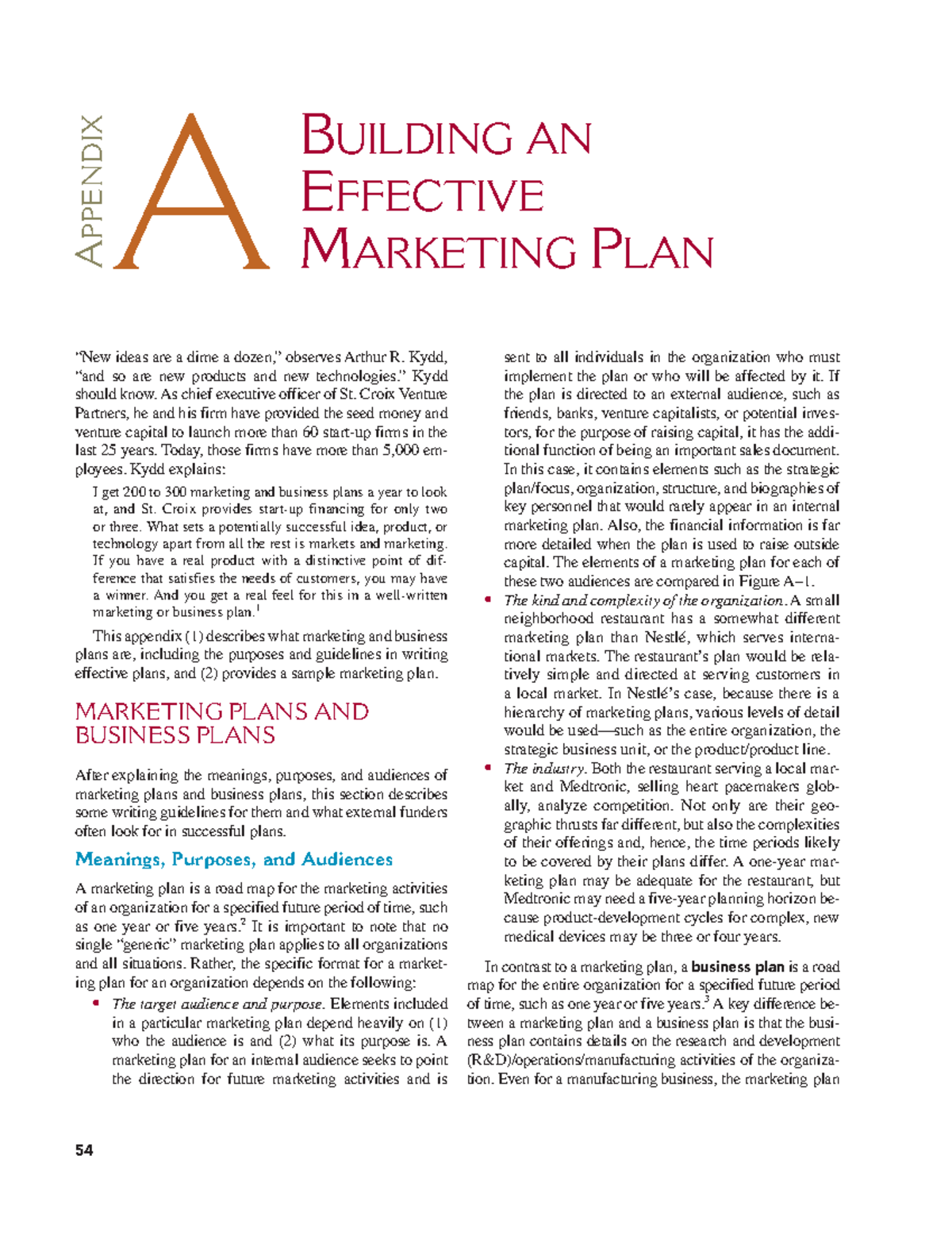 Paradise Kitchen Marketing plan sample - A PPENDIX A B UILDING AN ...