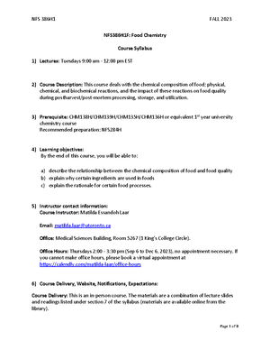 2024-9-NFS386-Assignments final - 2024 - 9 - NFS 386H1F: Food Chemistry ...