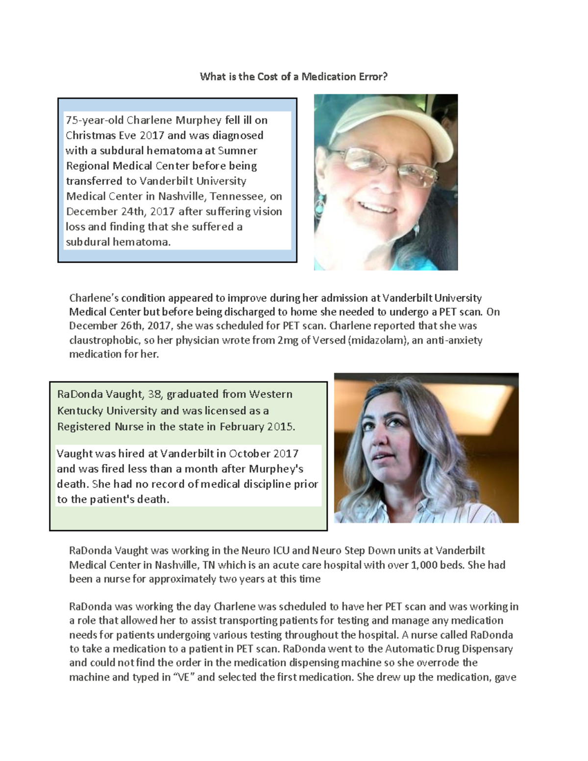 What is the Cost of a Med Error - What is the Cost of a Medication ...