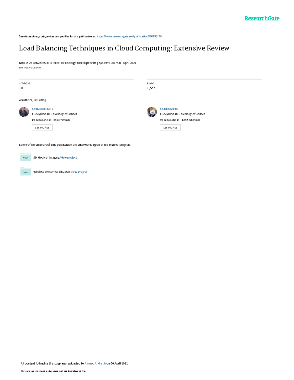 Research Paper published Format - See discussions, stats, and author ...