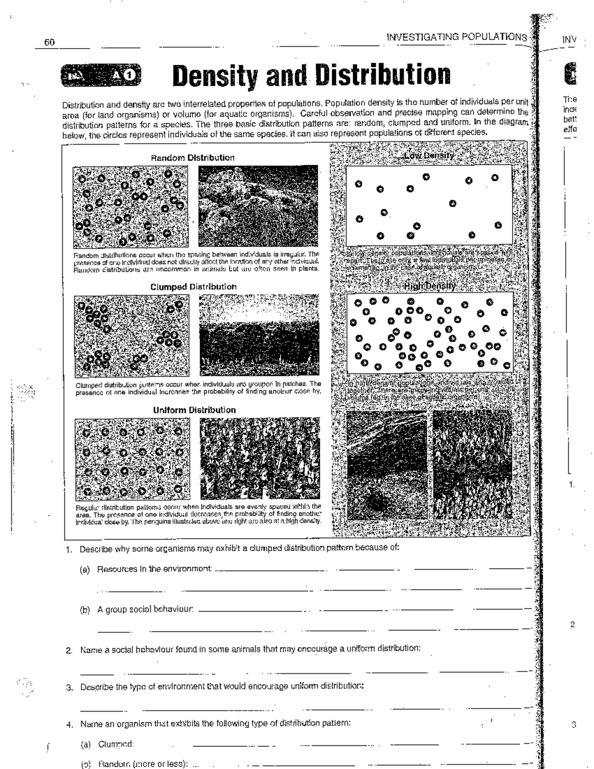 Density and Distribution WS - Studocu