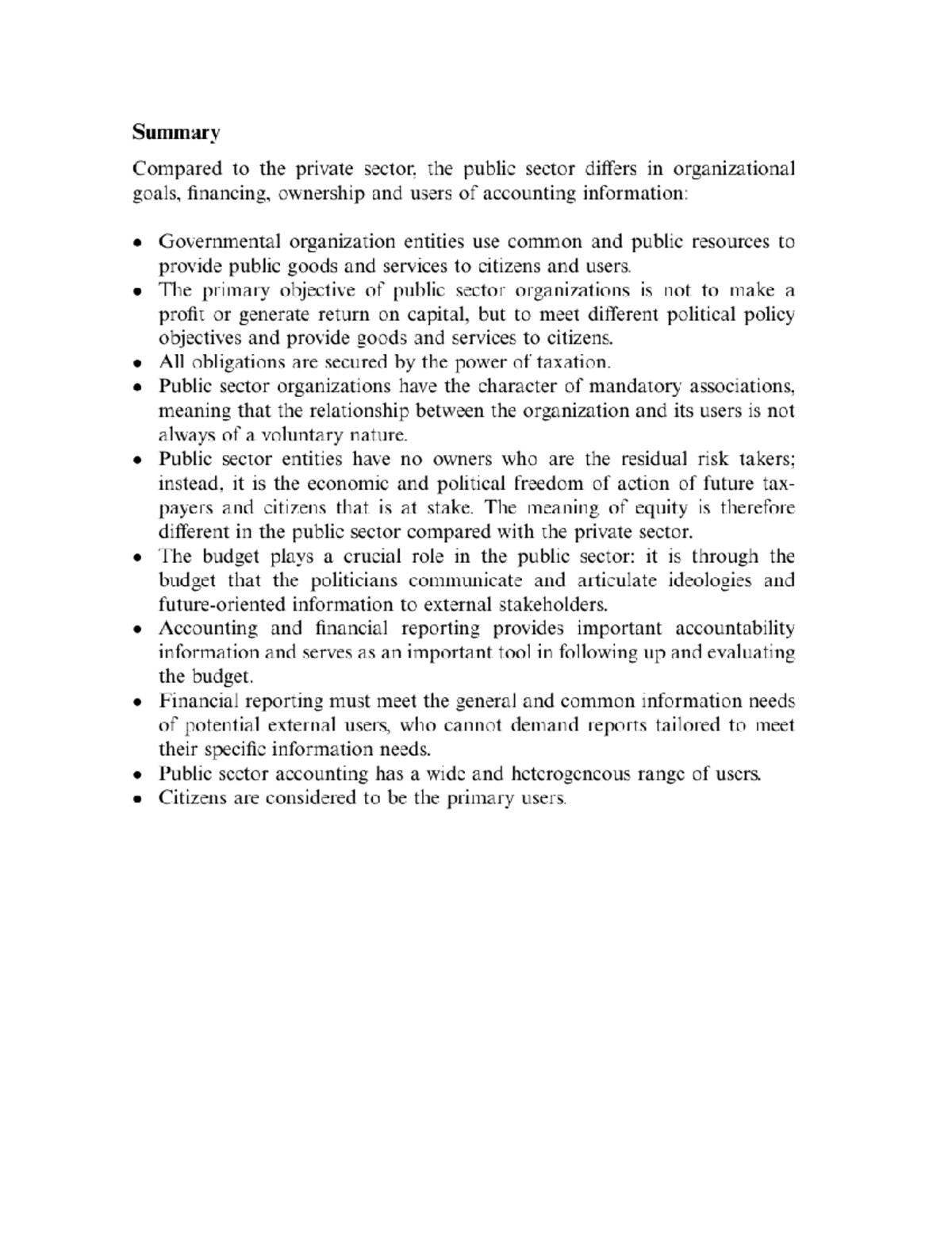 10 - notes - Public Finance - Studocu