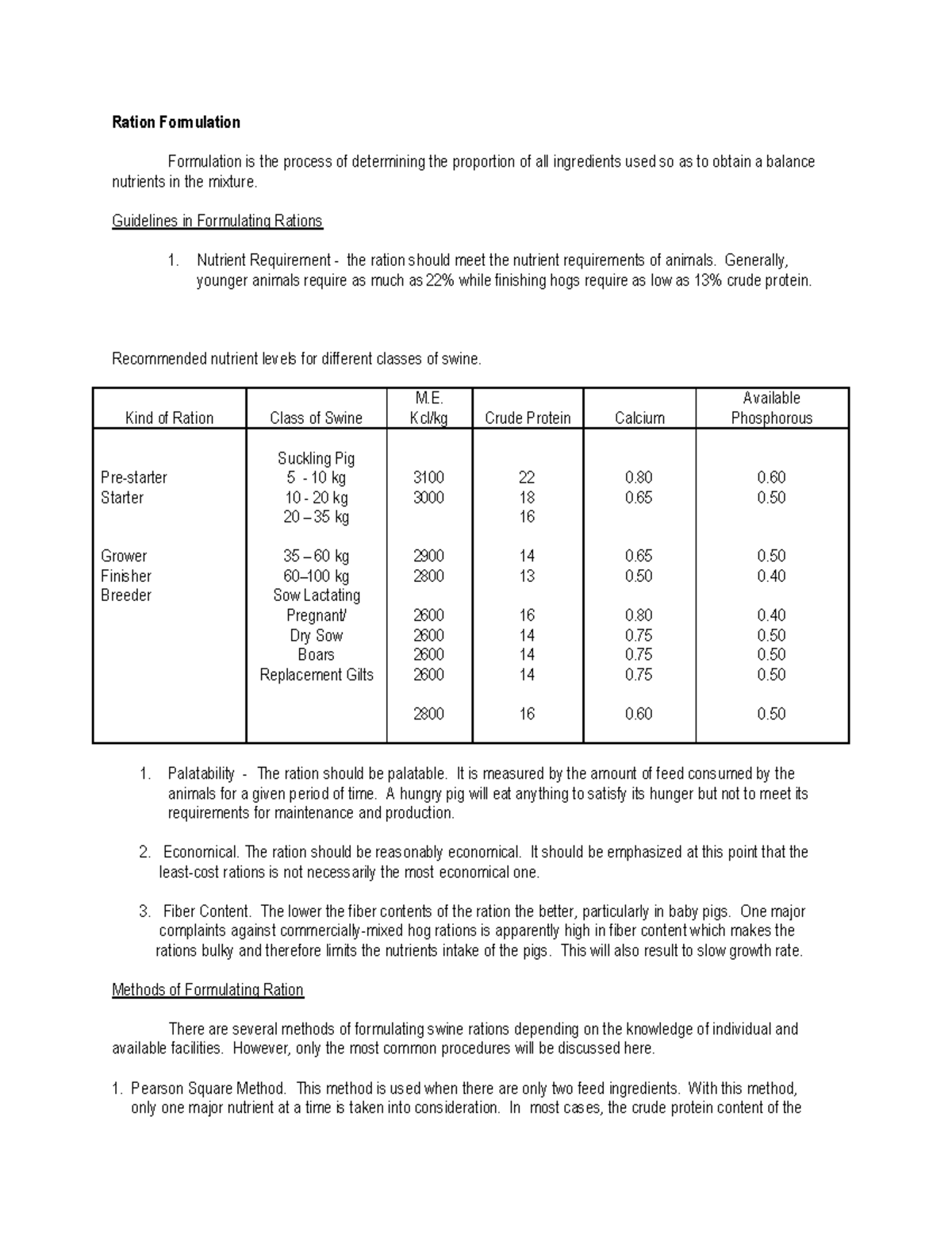 Inbound 4001644239991122465 - Ration Formulation Formulation is the ...