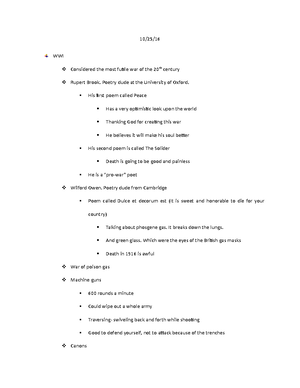 Document 14 - Dr. Weist History 101 Chapter 1 - History 101—Professor Weist Charles Darwin ...