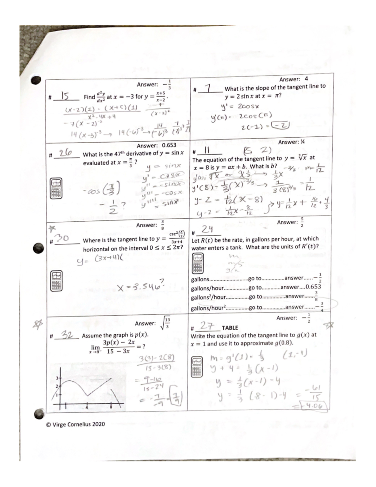 Calculus Circuit Training Second Hqlf - MA 1713 - Studocu