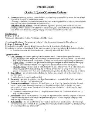Character Evidence Flow Chart - LAW 5605 - Studocu