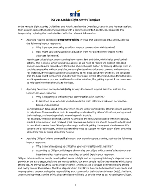SOC 112 Module Eight Worksheet - SOC 112 Module Eight Worksheet Your ...