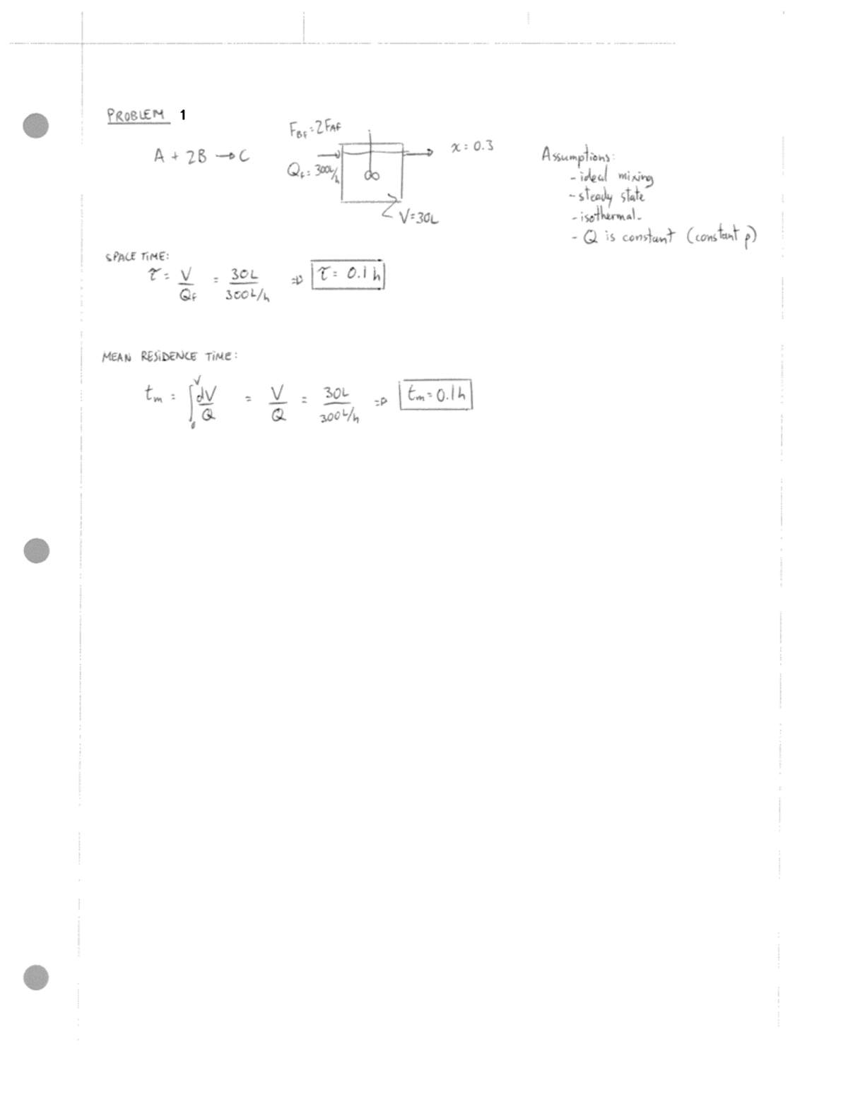 Assignment 1 - Solutions - Ch E445 - Studocu