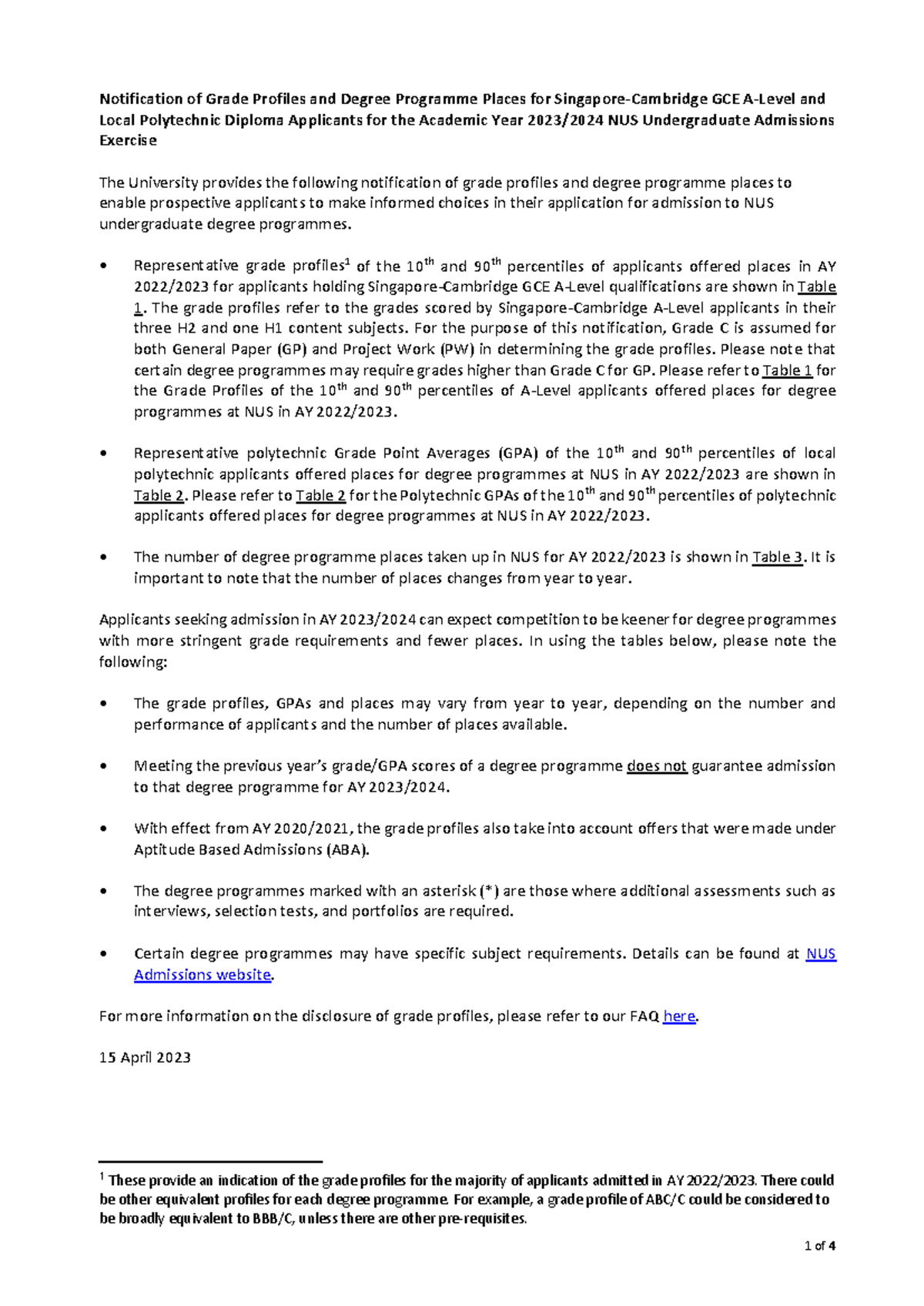 Nus-igp - NUS IGP" - Notification of Grade Profiles and Degree ...