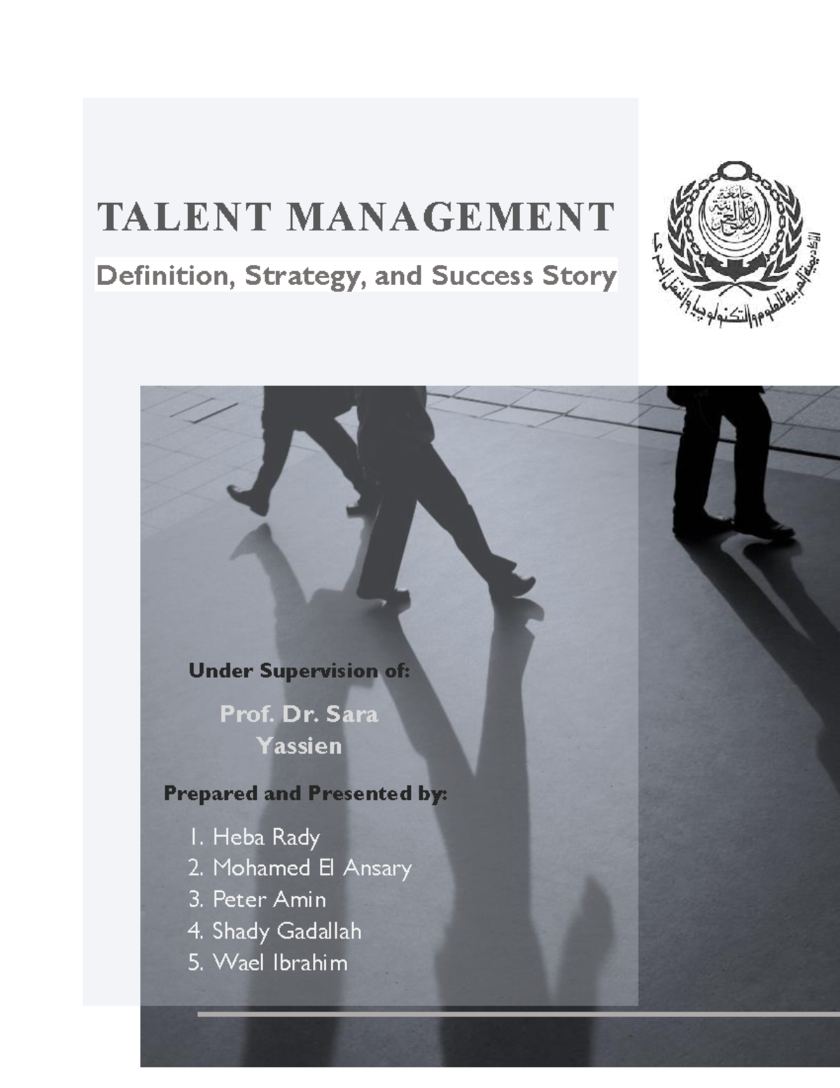 Talent Management - Group A - Project v - TALENT MANAGEMENT Definition ...