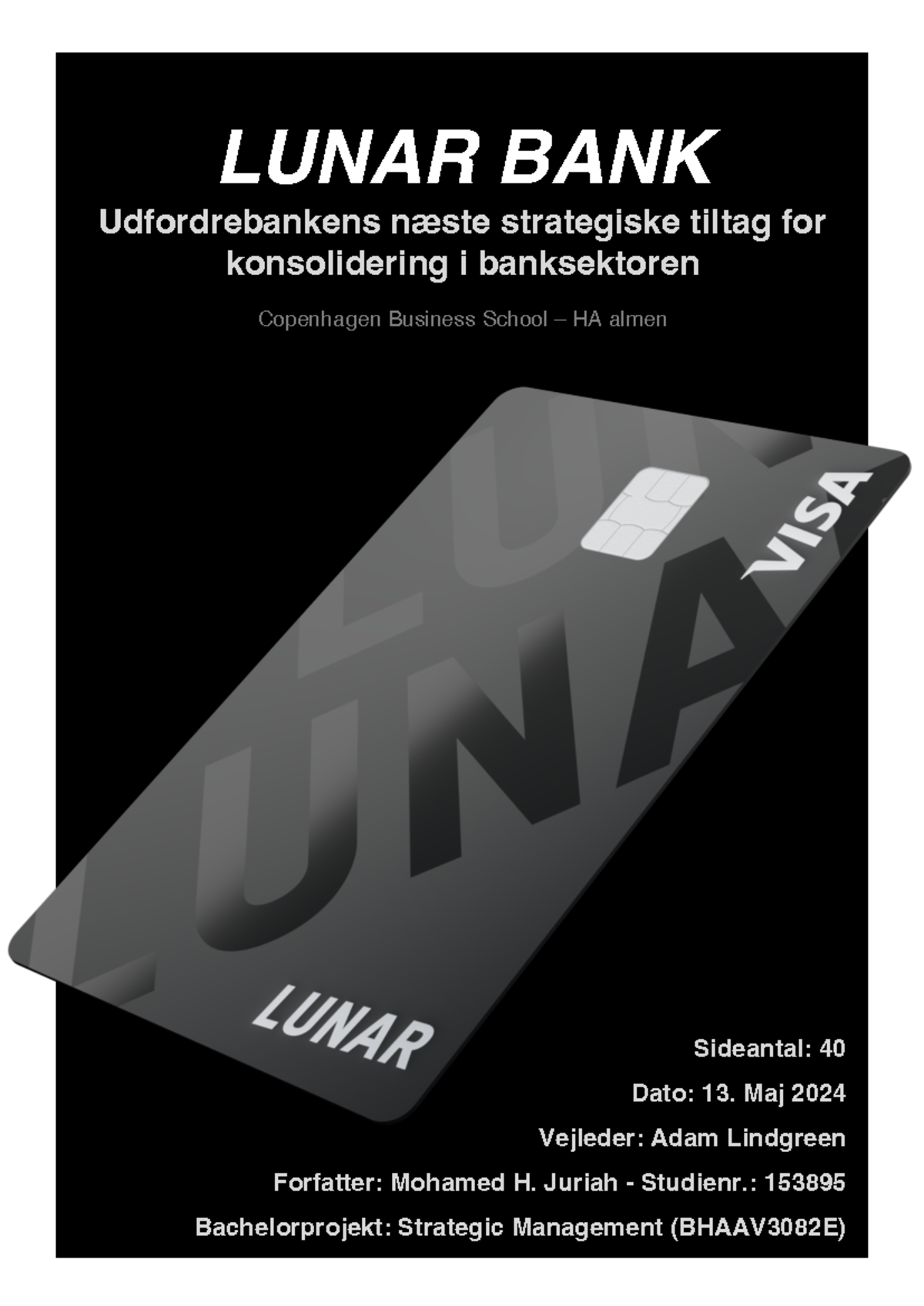 Bachelor Strategic Management 2024 Lunar Bank - LUNAR BANK ...