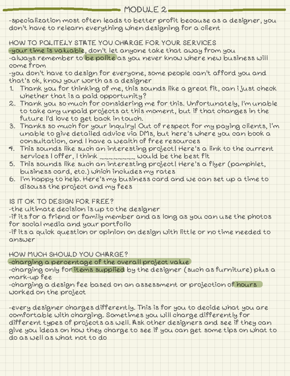 Interior Design Fundamentals Module 2 Notes - MODULE 2 -specialization ...