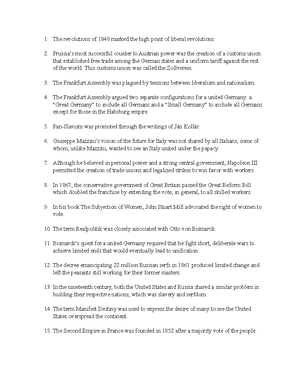 Lesson 3 text quiz - “French Revolution” refers to a complex series of ...