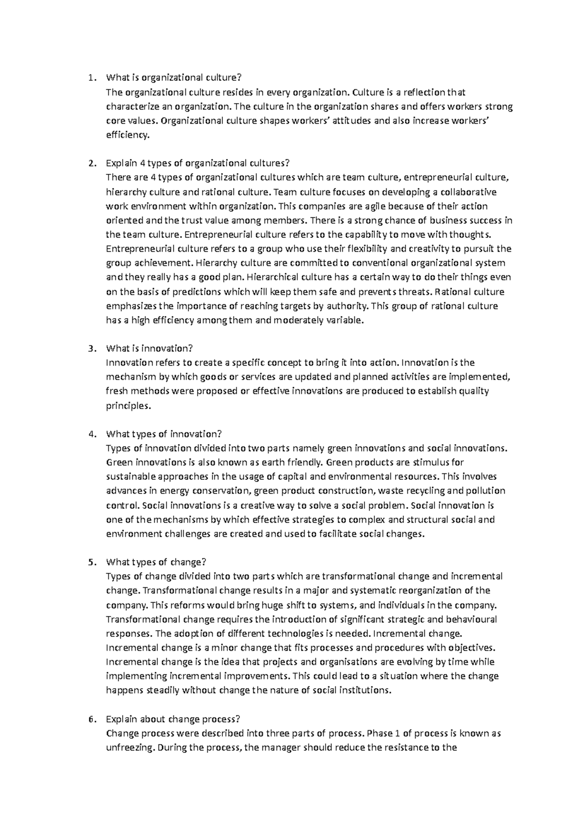 Organizational Culture 2 - What is organizational culture? The ...