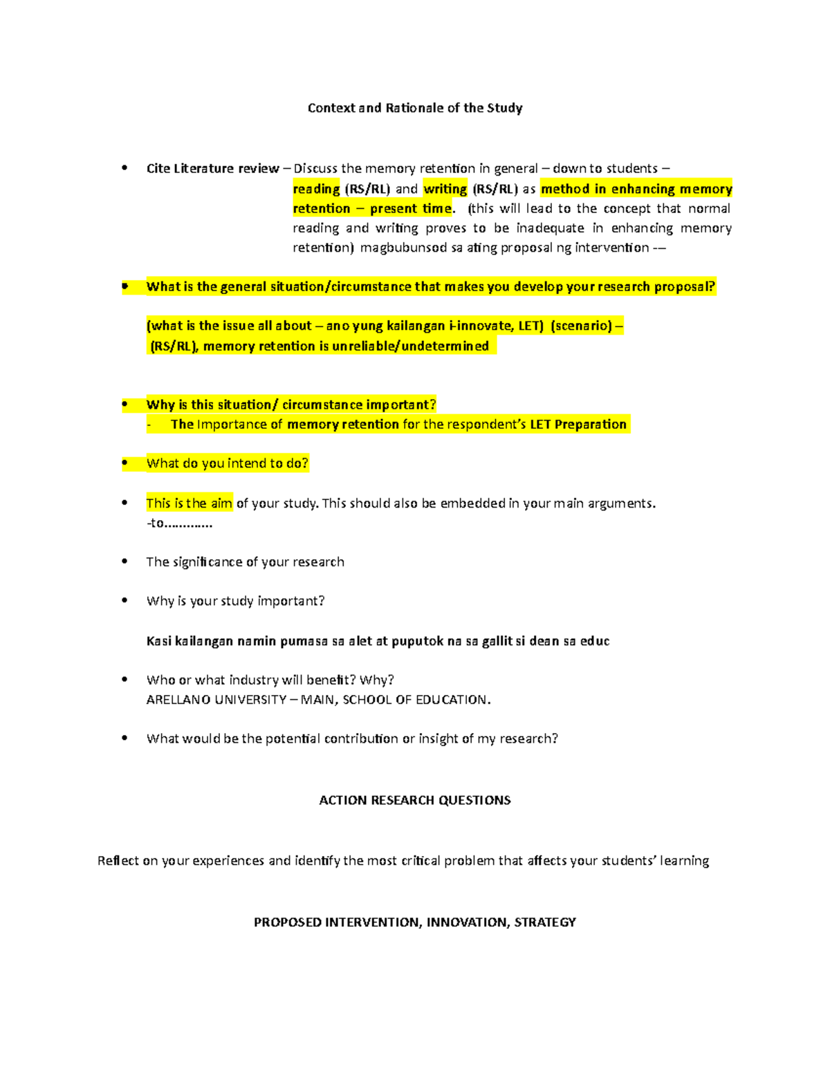 Mathematics in the Modern World Lecture - Context and Rationale of the ...