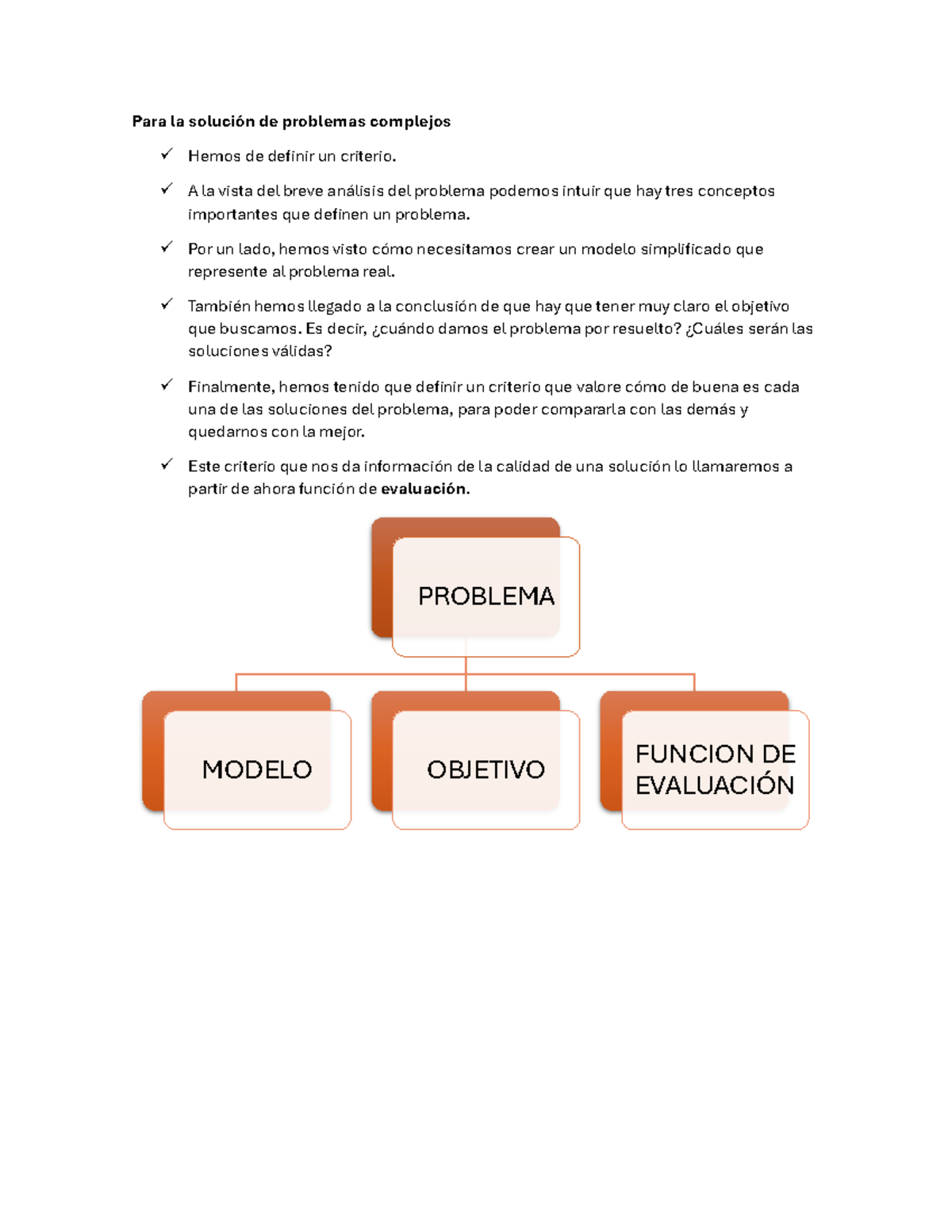 Problema_pasos_ - Para la solución de problemas complejos Hemos de ...
