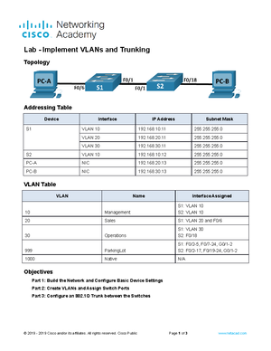 4.4.9 Lab - Troubleshoot Inter-VLAN Routing - Electrical Engineering ...