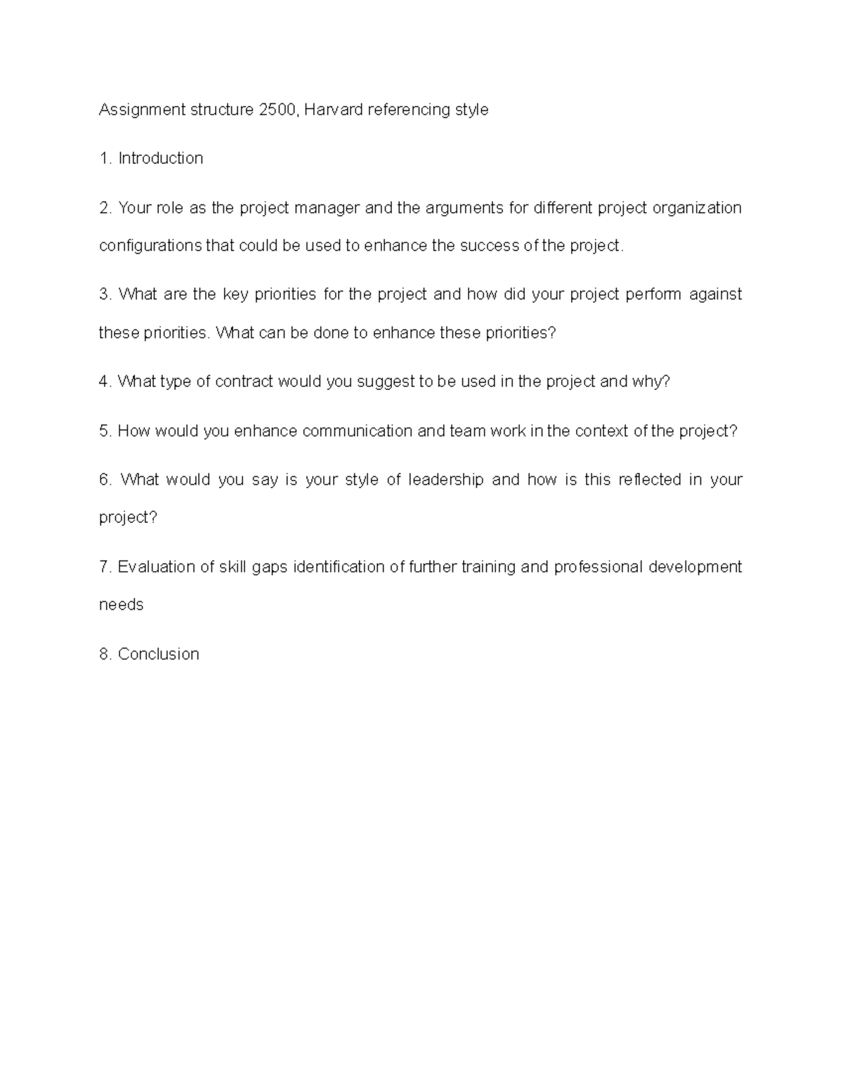 Project Simulation Game Critical Reflection Assignment Structure 2500 Harvard Referencing