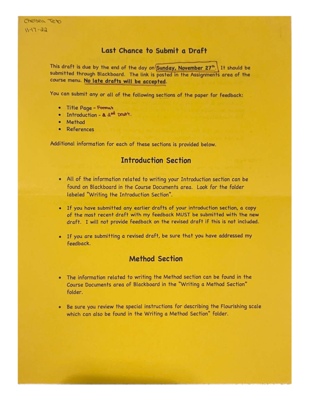 Research paper set up instructions - PSY 2100 - Studocu