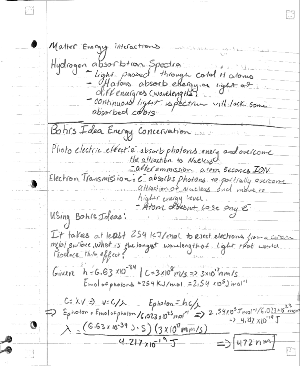 Chem 101 ch 1-2 notes - CHEM 101 - Studocu