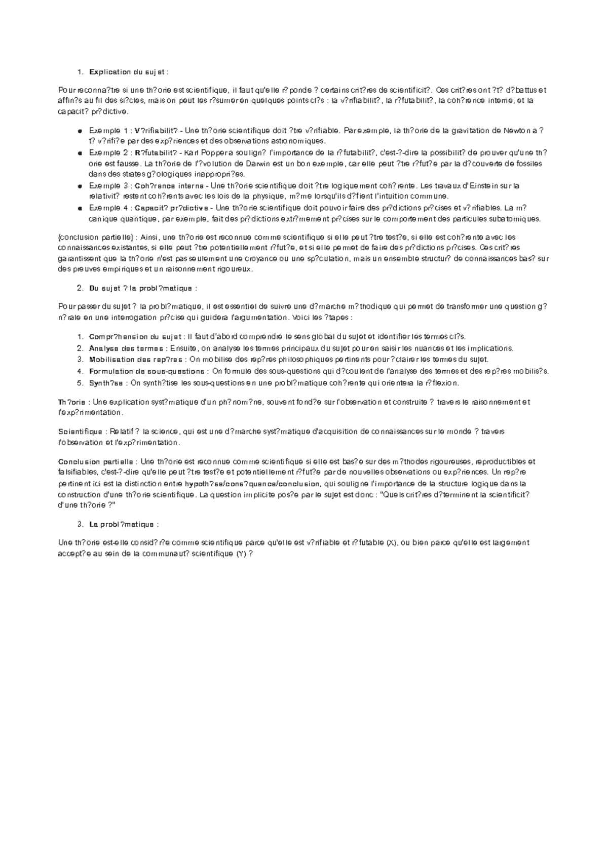 A quoi reconnaît-on qu'une théorie est scientifique - Explication du ...