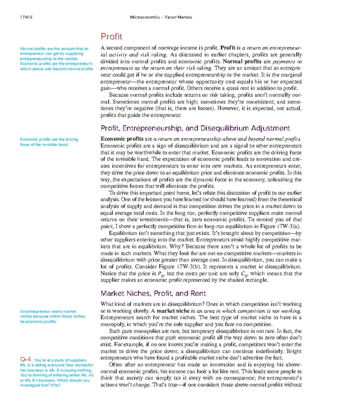 Economics-146 - n/a - 17W-6 Microeconomics Factor Markets Profit A ...