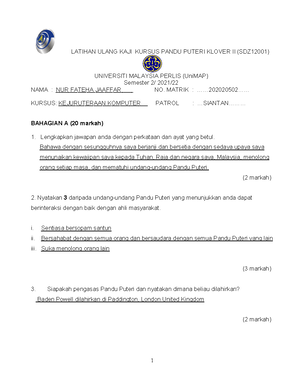 CS2 - summary - &+$37(5 2 MATHEMATICAL MODELLING 1'- &21752/ 6