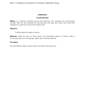 Botany lab1 - identification of plants - LAB 1 - PLANT IDENTIFICATION ...