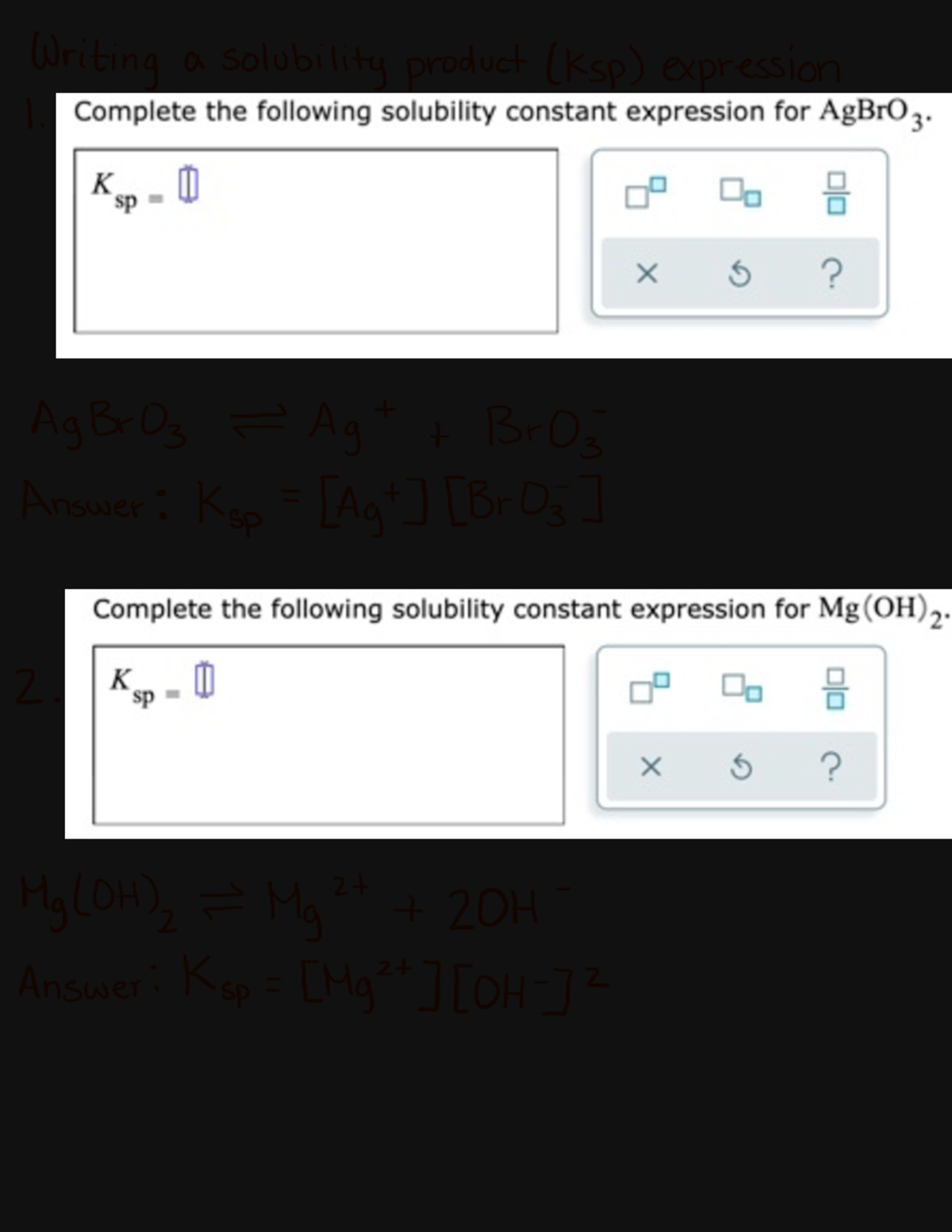 Solubility Constant - CHE 132 - Studocu