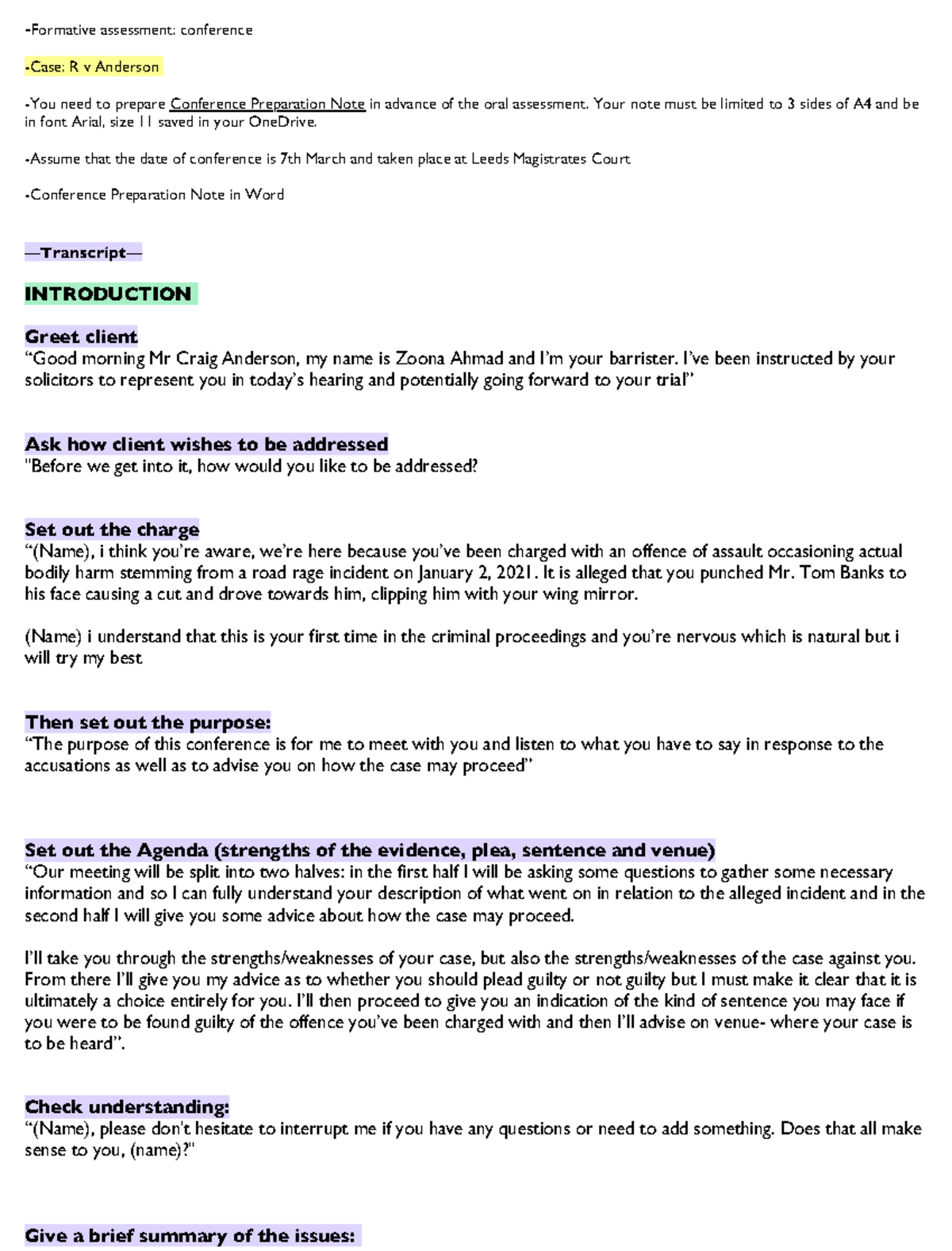 Workshop 14 (Formative) (Conference) - Formative assessment: conference ...